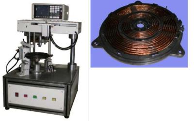 China Induction heater coil winding machine for sale