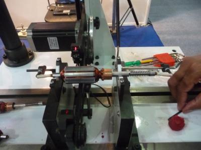 China Automatic Dynamic Armature Balancing Adding Weight Balancing Machine for sale