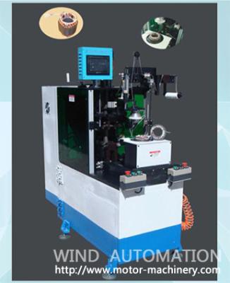 China Stator Winding Over Head Coil Double End Side Lacing Coils Binding Machine With Knot for sale