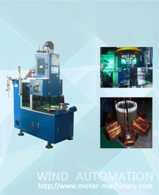 China Induction Motor Pump Stator Automatic Coil Winding  Making Machine With Servo System for sale