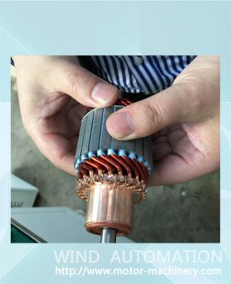 China Starter Armature Commutator Spot Welding With AC Power Supply Hot Stacking Welder Brazing for sale