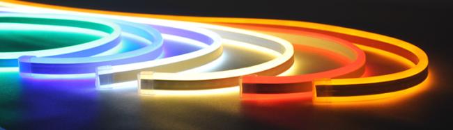 Doppia luce al neon laterale della corda di luminescenza LED