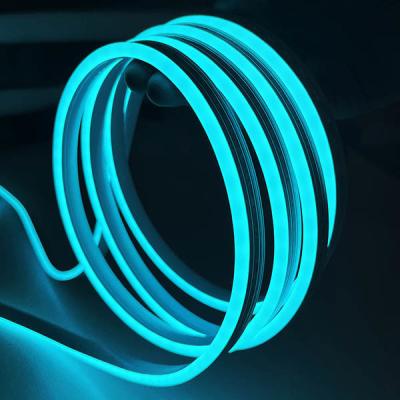 China LEIDEN van het meer van Blauwe 5X12mm Silicone Licht van de het Neonkabel Neonflex waterproof IP65 het Flexibele Te koop