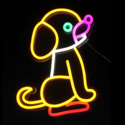 China Hond van LEIDENE van de het Decor de Lichte H505 * W414MM Afmeting Neontekens Goedkeuring van Ce Te koop