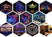 China Extra Thin Led Neon Flex Rope Light High Brightness Horizontally Bending Direction for sale