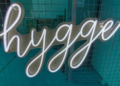 China EU-Stecker weißer geführter Zeichen-NeonKieselgel Hugger für Lehrer for sale