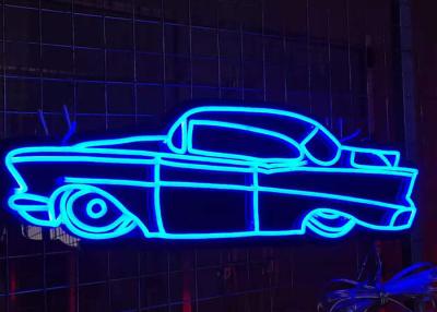 China Acrylauto-Leuchtreklamen des Kieselgel-12VDC 200cm für Automobilausstellung for sale