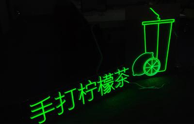 China Tea coffee bar shop neon sign color billboard Drop shinpping No MOQ for sale