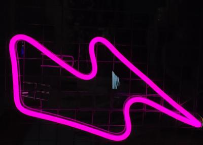 Cina Luce visiva fatta a mano della decorazione della parete della casa del materiale illustrativo del fulmine LED dell'insegna al neon di Bolt di fulmine dimensione telecomandata delle insegne al neon di grande in vendita