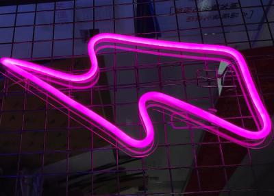 Cina Luce visiva fatta a mano della decorazione della parete della casa del materiale illustrativo del fulmine LED dell'insegna al neon di Bolt di fulmine dimensione telecomandata delle insegne al neon di grande in vendita