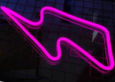 Cina Luce visiva fatta a mano della decorazione della parete della casa del materiale illustrativo del fulmine LED dell'insegna al neon di Bolt di fulmine dimensione telecomandata delle insegne al neon di grande in vendita