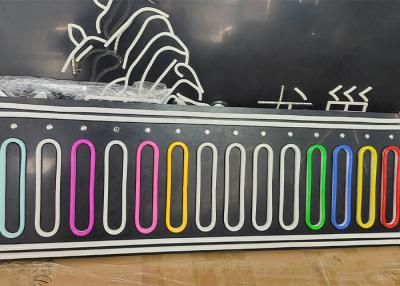 China Vasten 14 Color silica gel single color led neon flex strip for sale