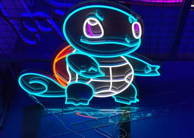 Cina 14 insegne al neon su ordinazione AC240V della tartaruga di Vasten di colore in vendita
