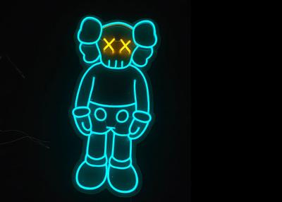 Cina Il gel di silice del fumetto 12VDC ha condotto il regalo dei bambini dell'insegna al neon che accende la metropolitana 150cm in vendita