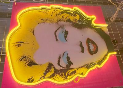 Cina Gel di silice fatto a mano dell'insegna al neon di Artcraft della spina dell'AU 8×16mm in vendita