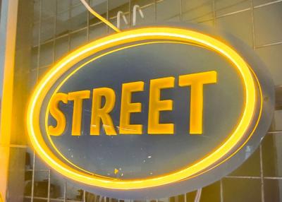 Cina Gel di silice di Artcraft della via Mark Lighting Warning Board al neon in vendita