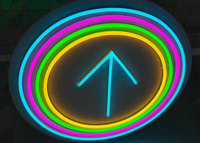 EU Plug Road Sign Silica Gel Billboard Mark Lighting 14 Colors