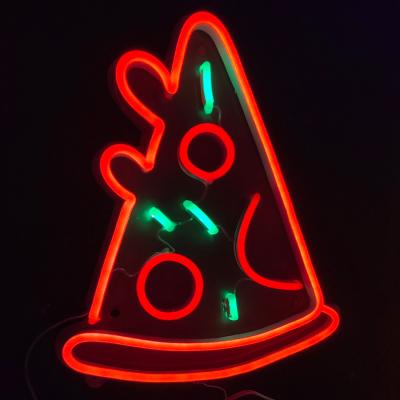 China 50000hrs Pizza Cuttable Custom Neon Signs Hang Wall Lighting  8×12mm for sale