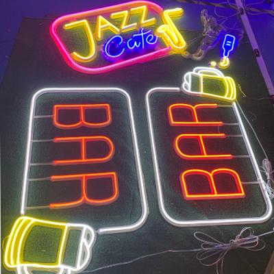 Cina Acrilico Cuttable di piombo su ordinazione del pub del barbecue dell'insegna al neon 12V di Antivari di acclamazioni non fragile in vendita