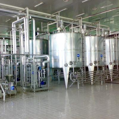 China Syrup Preparation Automatic Industrial Mixing Tank With Agitator for sale