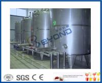 China Semi-Automatic CIP Cleaning System 3 Tanks 1000L 2000L 3000L Stainless Steel for sale