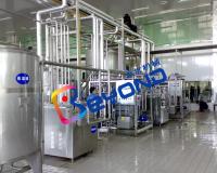 China Pasteurized Milk Production Line 5-300TPD with Plastic Pouch Packaging Machine for sale