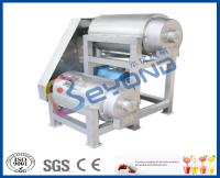 China Automatic Double Stage Fruit Pulping Machine 2-5 TPH Stainless Steel Processing Equipment for sale