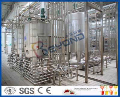 China 25000LPH Yoghurt / Cheese / Butter Dairy Processing Plant With SGS ISO 9001 for sale