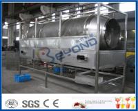 China Industrial Fruit Juice Processing Brush Washing Machine 3-20 T/H Capacity SUS304 for sale