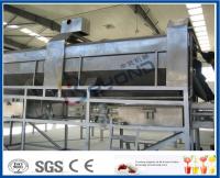 China Industrial Fruit Juice Processing Brush Washing Machine 3-20 T/H Capacity SUS304 for sale