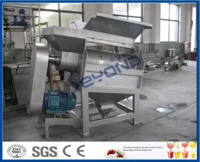 China Equipamento de pedra da trasformação de frutos da arruela do fruto para a fábrica de tratamento do suco de fruto à venda