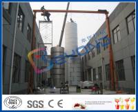 China Large Outdoor Stainless Steel Storage Tanks / SUS304 SUS316 Stainless Steel Dairy Equipment for sale