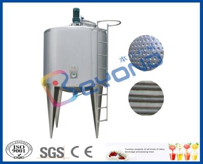 Insulation Coil Type Miller Jacket Stainless Steel Tanks Energy Saving SGS / CE / ISO9001