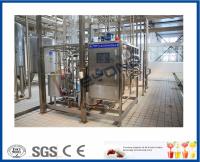 China SUS304 Small Scale Milk Pasteurizer 500L-20000L/H PLC Touch Screen Dairy Pasteurization Equipment for sale