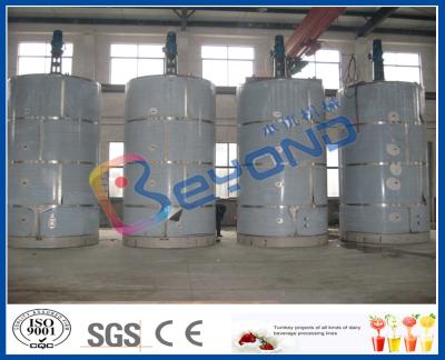 China ISO 5T - 30T Large Outdoor Milk Storage Stainless Steel Milk Tank With SUS304 SUS316L for sale
