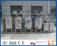 China Small Conjunct Type CIP Cleaning System 5TPH 10TPH Manual Semi Auto Stainless Steel for sale