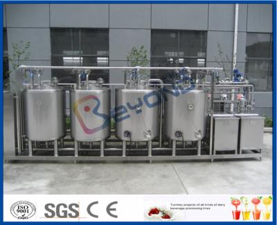 China Manually / Semi - Auto Small CIP Cleaning System Conjunct Type 5TPH 10TPH for sale