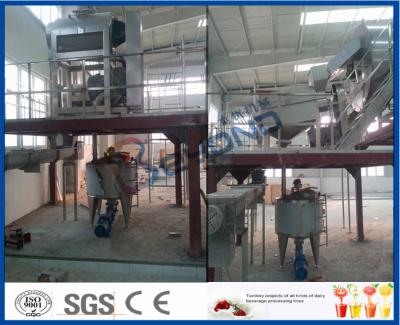 Chine 2000 chaînes de fabrication jus de jus de fruit de date de kilogramme/heure de fruit faisant la machine à vendre