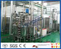 China 10000L/Day UHT Milk Processing Line 250-1000ml Aseptic Tubular Sterilizer 137°C for sale