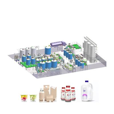Chine Commercial Customized Dairy Processing Line Milk Processing And Packaging Machine à vendre