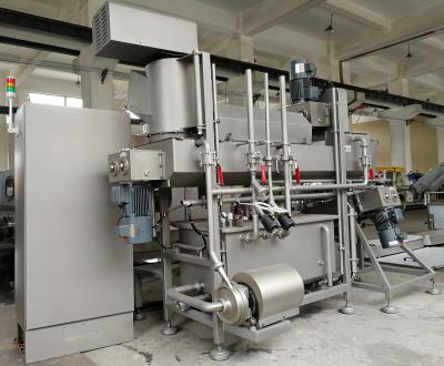 Cina Il triplo mette a strati la mozzarella che fa l'attrezzatura con il sistema del controllo della temperatura in vendita