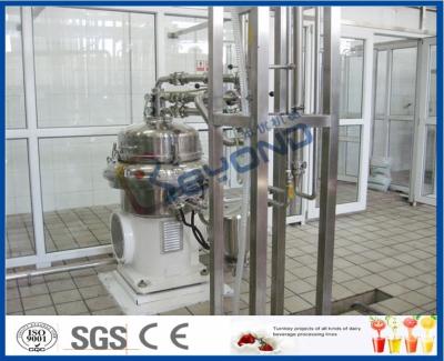 China Automatische Milchverarbeitungs-Pflanzenmilch-Milchzentrifuge kundengebundenes Maß CIP saubere zu verkaufen