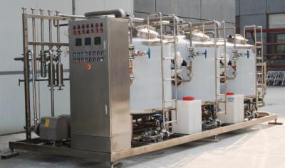 China 500LPH Full Auto CIP Cleaning System PLC Control For Dairy Processing Equipment for sale
