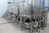 China SUS304 316L Dairy Processing Plant Pasteurized Milk Processing Line 3TPH for sale