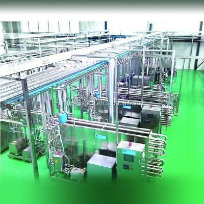 Chine 5 pasteurisateur de yaourt de laiterie de l'écran tactile HTST de PLC de sections à vendre