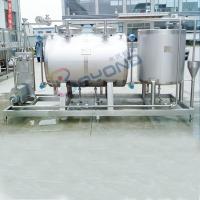 China Single Circuit Dairy Processing CIP Washing System Machine for sale