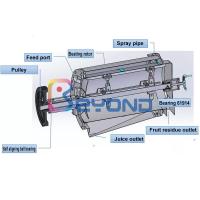China Stainless Steel Mango Pulper Double Stage 5T/H Fruit Processing Machine for sale
