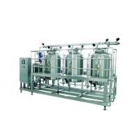 China Semi-Automatic CIP Cleaning System 3 Tanks 1000L 2000L 3000L Stainless Steel for sale