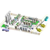 China UHT Milk Pasteurization Processing Line 2T/H 137°C for Long Shelf Life Dairy Production for sale