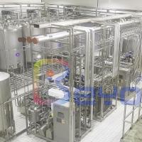China 5000LPH PLC Controlled Dairy Processing Plant for Milk Powder and Fresh Milk for sale